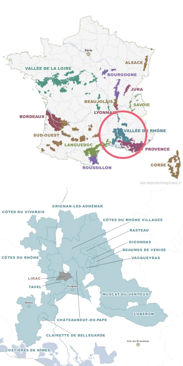 Lirac Blanc Luc Pélaquié 2016 - My Tasty Travel Vin blanc France